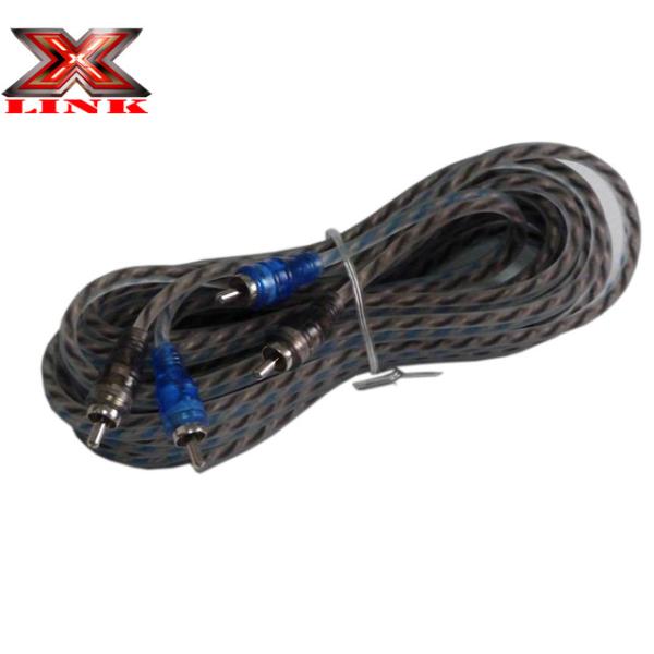 Quality Auto RCA Audio Cable Y Adapter 0ft Shielded RCA Cables with PVC Insulation for sale