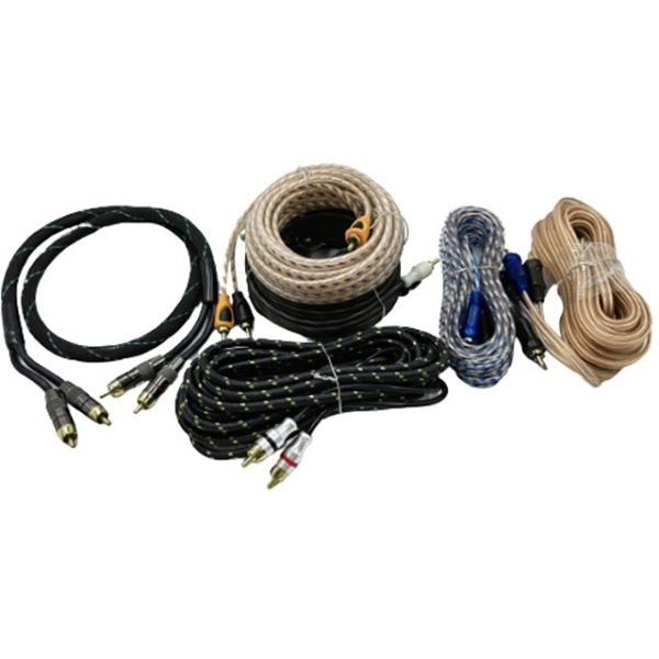 Quality 5.5mm Outer Diameter PVC Jacketed Car Audio RCA Cable 2M-2M for High End for sale