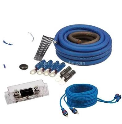 China Upgrade Your Car Audio with Walmart's 8AWG 4AWG 0AWG Car Amp Wiring Kit RCA Connector for sale