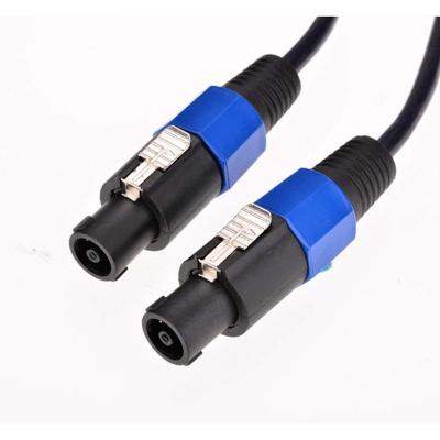 중국 트위스트 잠금 2 지휘자 스피커 케이블 프로페셔널 오디오 애플리케이션을위한 50FT 길이 판매용