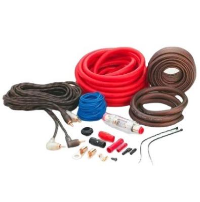 China 1128 Standard 4 Gauge OFC CCA Complete Amplifier Installation Wiring Amp Kit for Car Audio for sale