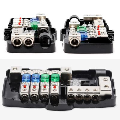 Cina 0 awg 12V Multifunzionale Mini ANL Fuse Box Distribuzione Blocco Per Veicoli in vendita