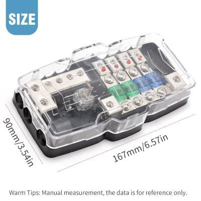 Cina 0 awg 12V Multifunzionale Mini ANL Fuse Box Distribuzione Blocco Per Veicoli in vendita