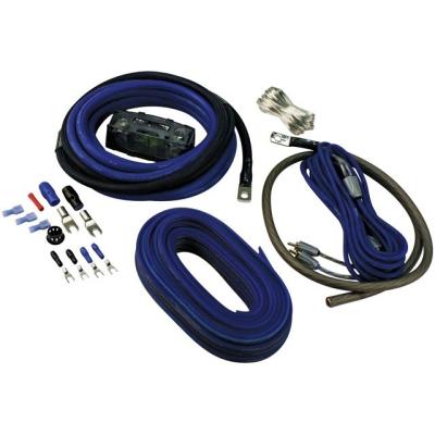China 1500W Car Amplifier Install Wiring Kit Single Conductor Power Cable and Fuse Holder Set for sale