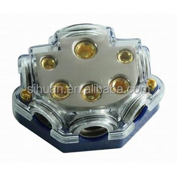China 20A-300A AMP Car Auto DC Glass ANL Maxi AGU Mini Inline Fuse Holder Distribution Block for sale