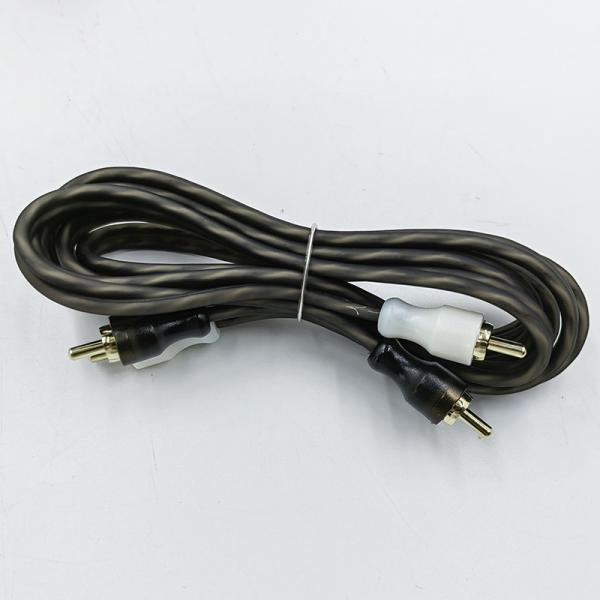 Quality Soft PVC Jacket Copper RCA Cable With OFC Conductor In Any Color for sale