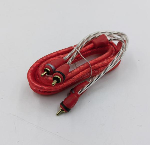 Quality Soft PVC Jacket Copper RCA Cable With OFC Conductor In Any Color for sale