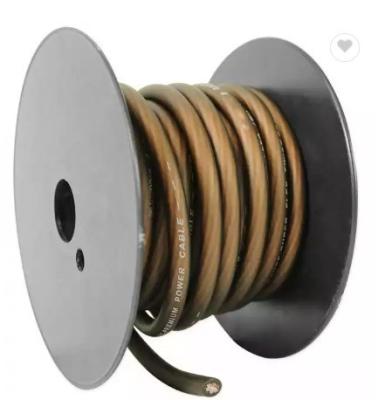 China Flexible Translucent Power Wire 1/0awg voor het verbeteren van de geluidsprestaties van auto's en motoren Te koop
