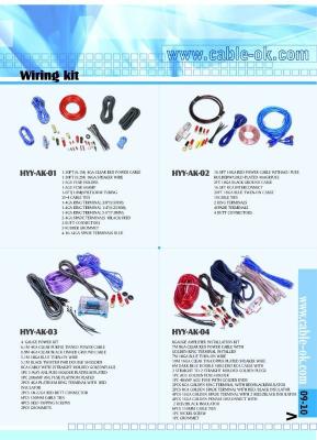 Cina Cable di alimentazione del sistema audio per auto in vendita