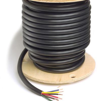 China 7 Cores Pin Trailer Cable with 7x1.5mm2 Bare Copper Conductor and Non-Shielded Design for sale