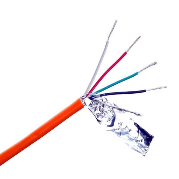 Quality LSZH 8c Fire Alarm Cable with Thermoplastic Outer Sheath and Silicon Rubber for sale