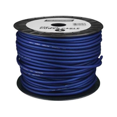 Chine Cable d'alimentation audio de voiture en cuivre 0 4 Gauge OFC Rouge Bleu Vert Pourpre Jaune Rose Orange à vendre