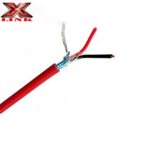 China 24AWG Stranded CCA Copper Shielded Security Cable for Fire Alarm within Construction for sale
