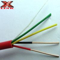 China 24AWG Stranded CCA Copper Shielded Security Cable for Fire Alarm within Construction for sale
