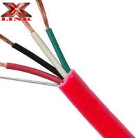 China 24AWG Stranded CCA Copper Shielded Security Cable for Fire Alarm within Construction for sale