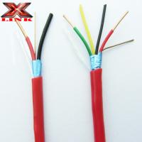 China 24AWG Stranded CCA Copper Shielded Security Cable for Fire Alarm within Construction for sale