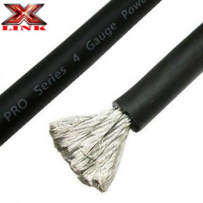 中国 2AWG OFC CCA 電源ワイヤーで 車のオーディオ システムの全能力を発揮する 販売のため