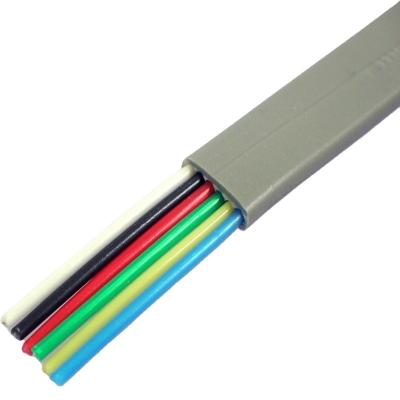 10 8 6 4 Flat Modular Line Cord Indoor Telephone Cable Draad Kopergeleider