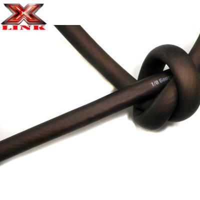 중국 0 가이즈 OFC 저전압에서 자동차 오디오 시스템 업그레이드를 위한 Frosted 전력 케이블 판매용