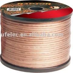 Cina Cavo per altoparlanti traslucidi non blindato di diametro esterno di 3,0x6,0 mm per un suono eccezionale in vendita