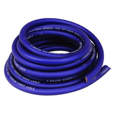 Chine 2/0 Gauge Heavy Duty Ofc Car Audio Wire câble d'alimentation avec isolation en PVC pour l'amplificateur et le sous à vendre