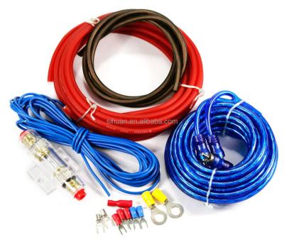 Cina Kit di cablaggio dell'amplificatore audio per auto con schermatura non blindata e diametro esterno opzionale in vendita