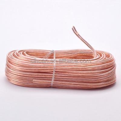 Gepersonaliseerde buitendiameter en stereo connector type zachte pvc autoversterker luidspreker draad