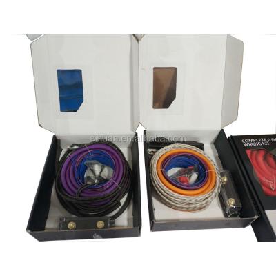 Cina Kit di cablaggio dell'amplificatore audio per auto con schermatura non blindata e diametro esterno opzionale in vendita