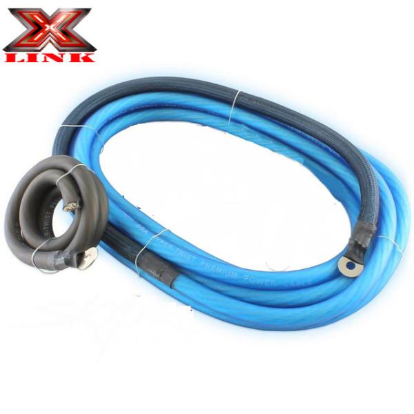 Quality OFC Conductor 0 2 4 6 8 AWG Gauge GA Car Audio Cable Kit for Speaker System for sale
