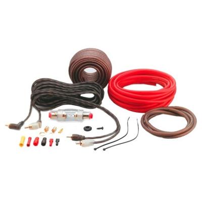 Quality Customizable 4 8gauge Car Audio Cable Kit with Bare Copper Conductor for sale
