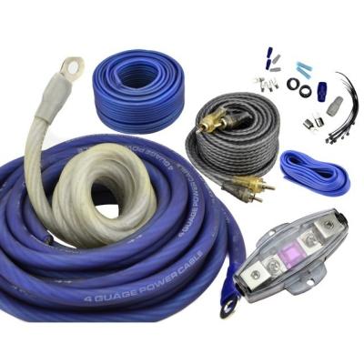 Laagspanningsstreng geleider 8ga 4ga 0ga 2ga versterker bedrading kit met concurrerende