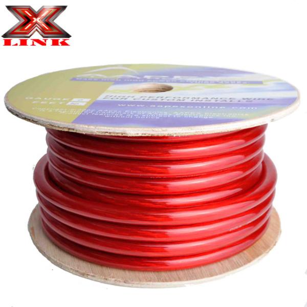 Quality 1/0 Gauge CCA Wire Primary Automotive Wire for Car Audio Amplifier Power Ground for sale