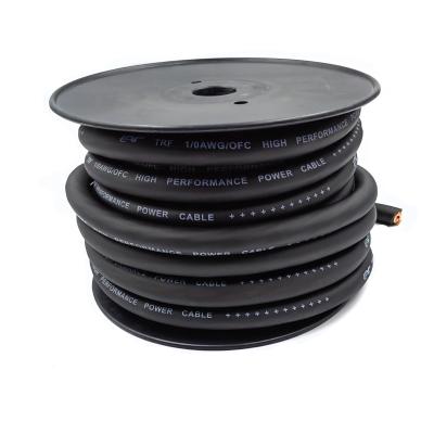 China 1/0 AWG extra grote meter 4/0 GA autoradio OFC-voedingskabel Soft Touch flexibele PVC-mantel Te koop