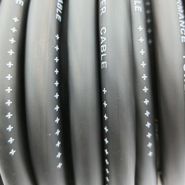 Quality 1/0 AWG Oversize Gauge 4/0 GA Car Audio OFC Power Cable Soft Touch Flexible PVC for sale