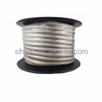 Chine Cable d'alimentation d'amplificateur de voiture en PVC souple flexible avec conducteur en aluminium plaqué de cuivre à vendre