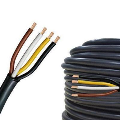 China 2-60 Core Number Insulated Electrical Wire Cable with PVC Insulation Material for sale