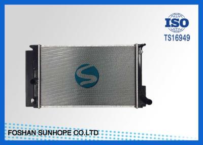 China Plastic Tank 2007 Toyota Corolla Aluminum Radiator ZRE144G 16MT 600X368X16mm Core for sale