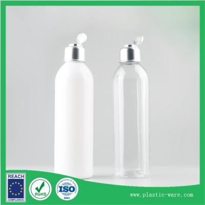 China Supply PET 250 ml cream plastic lotion bottle packing bottle latex bottles with lids for sale
