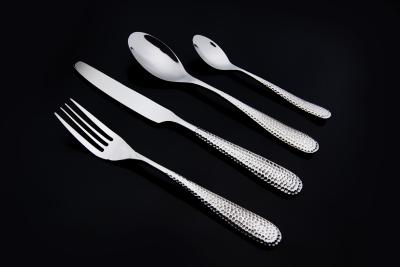 China Classic design forged stainless steel cutlery matte finish high quality heavy weight for sale
