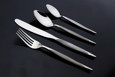 China Classic design forged stainless steel cutlery matte finish high quality heavy weight for sale