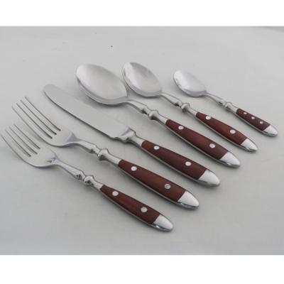 China Classic design forged stainless steel cutlery bakelite handle best selling in Germany for sale