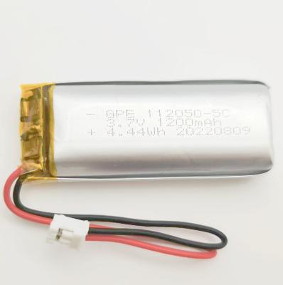 China Rechargeable 5C Li Polymer Battery , 3.7V 1200mAh Li Poly Battery Pack for sale
