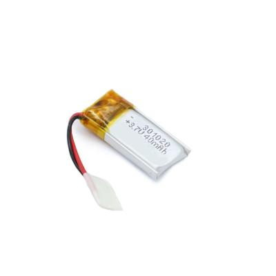 China 3.7V 40mAh KC IEC62133 Approved Lithium Polymer Battery Rechargeable LiPo Battery Pack for sale