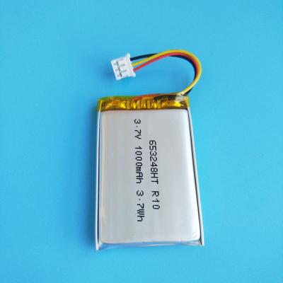 China GPS-Verfolger 3.7V 653248 Li Ion Battery Pack, 1000mah kleines Li Polymer Battery zu verkaufen