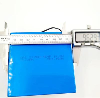 China Zylinderförmige Batterie des Lithium-21700 4S4P, Akku-Satz 14.8V 19.2Ah zu verkaufen