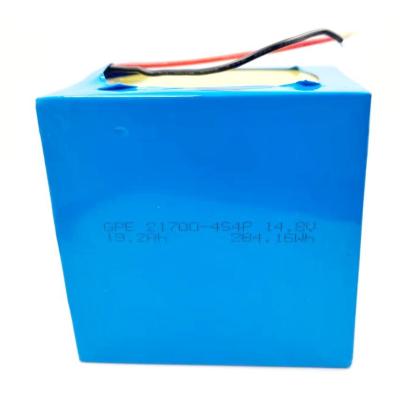 China Zylinderförmige Batterie des Lithium-21700 4S4P, Akku-Satz 14.8V 19.2Ah zu verkaufen