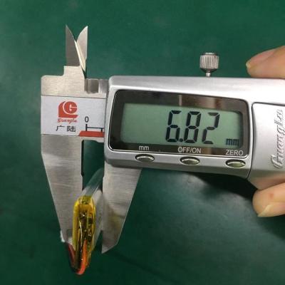China Kc-CER 702040 3.7v 500mah Lithium-Polymer-Batterie für Überwachungsgerät zu verkaufen