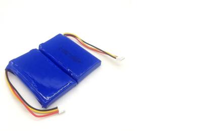 China 2s 500mAh 600mah Lipo Rechargeable Battery Pack , KC Lipo Battery Pack 403048 7.4v for sale