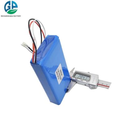 China Hoog - de Batterijpak kc 7070140 van de dichtheidsenergie 16Ah 7.4V 16000mAh 2S1P Lipo Te koop