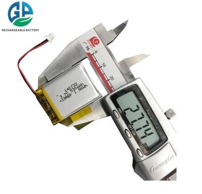 China 140732 3.7V Li Polymer Battery Pack 3.7v 530mah KC recarregável habilitado à venda